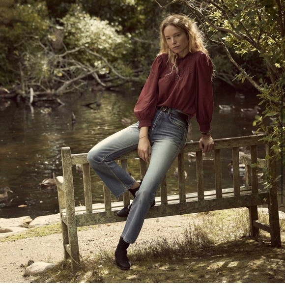 Doen | Jeans | Nwt Doen Willow Jean In Lampasas Wash Size 3 | Poshmark